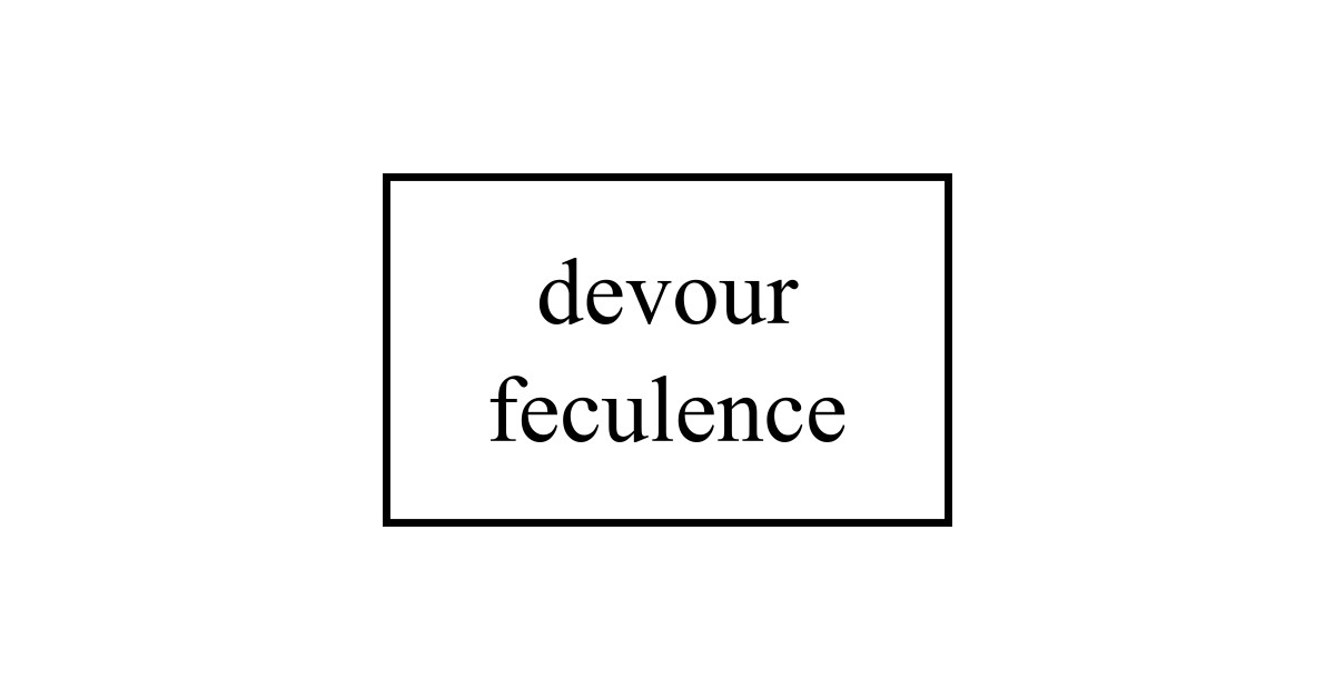 Devour Feculence - Feculence - T-Shirt | TeePublic