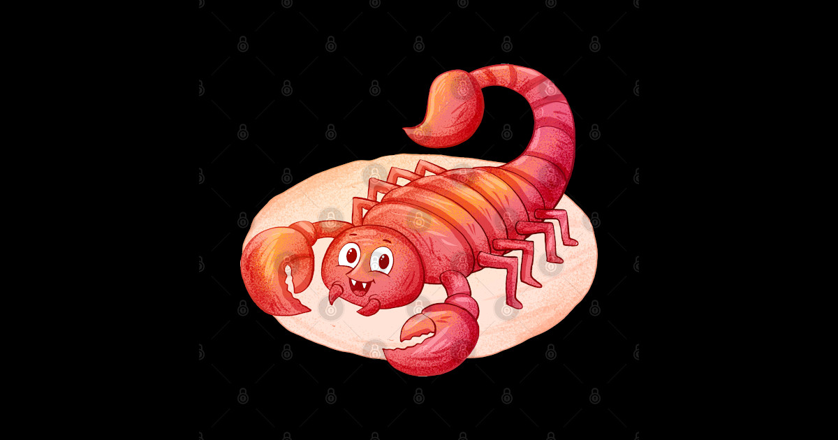 Scorpion Funny Hand Drawn - Scorpion Funny Hand Drawn - Posters and Art ...