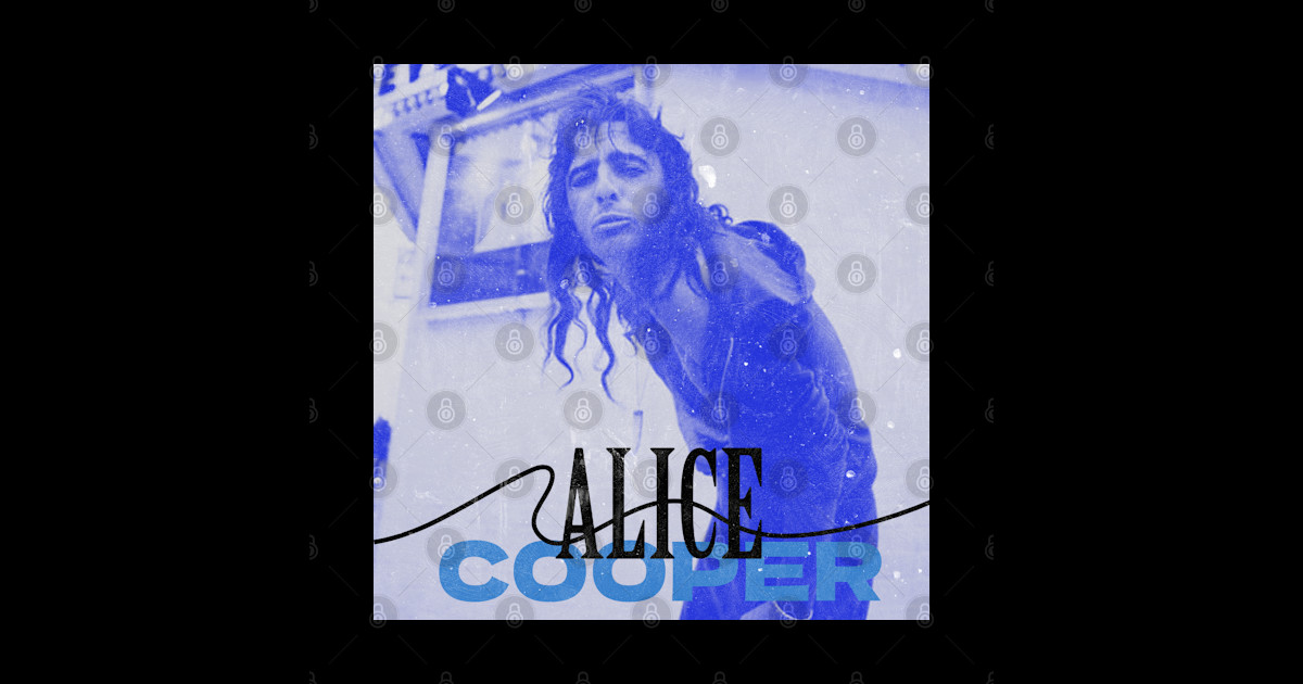 Alice Cooper / Classic Style - Alice Cooper - Sticker | TeePublic