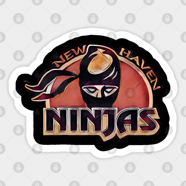 New Haven Ninjas Football - New Haven Ninjas - Sticker | TeePublic