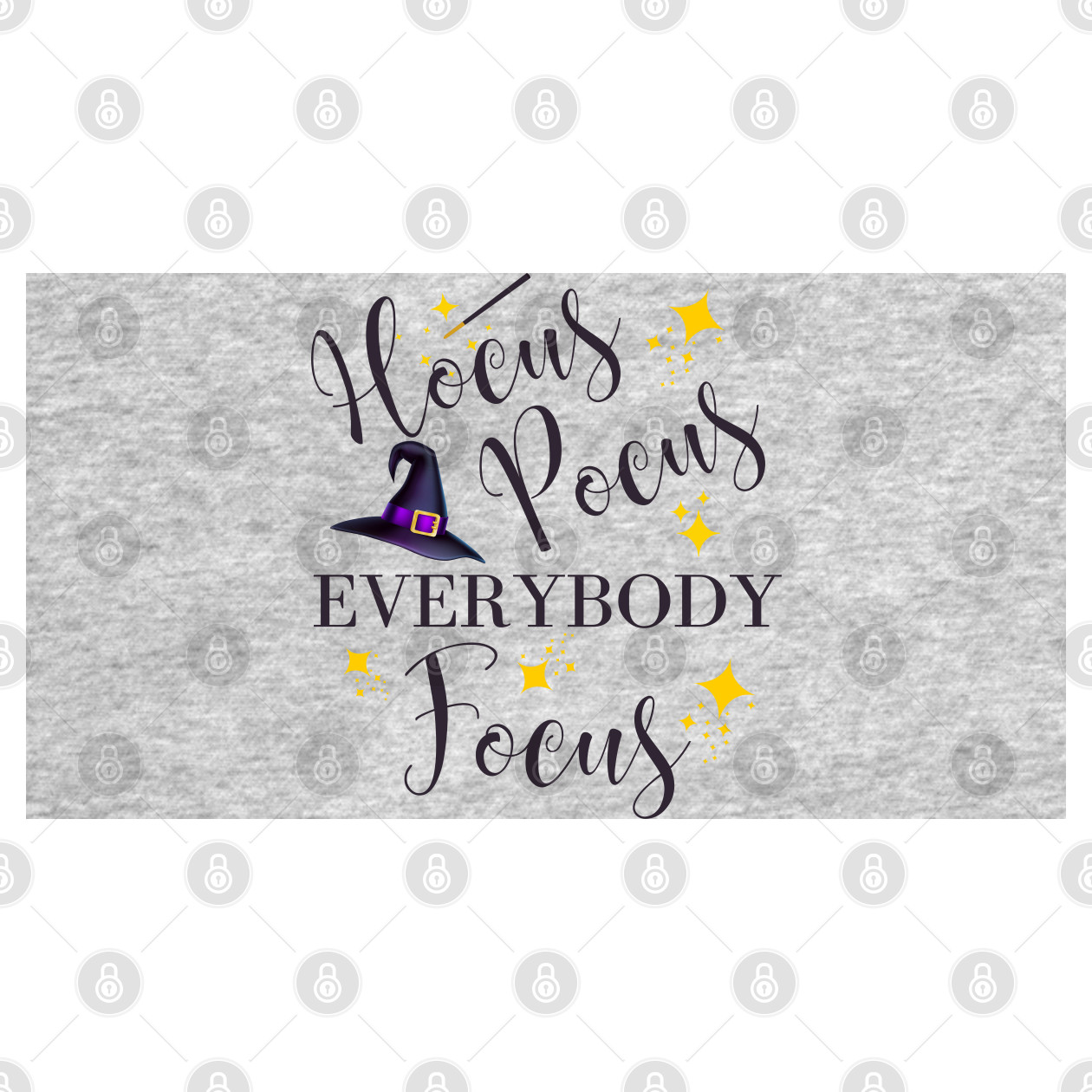 Hocus Pocus Everybody Focus Teacher Halloween Funny Gift - Hocus Pocus ...