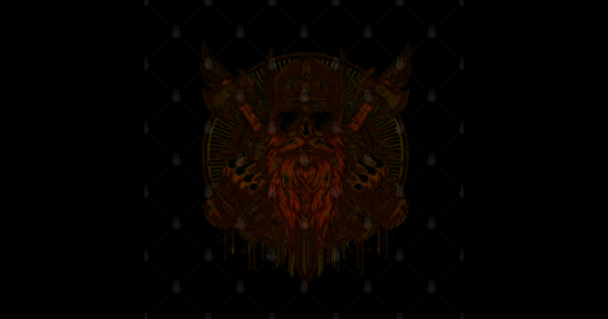 Viking Brawler - Viking - Sticker | TeePublic