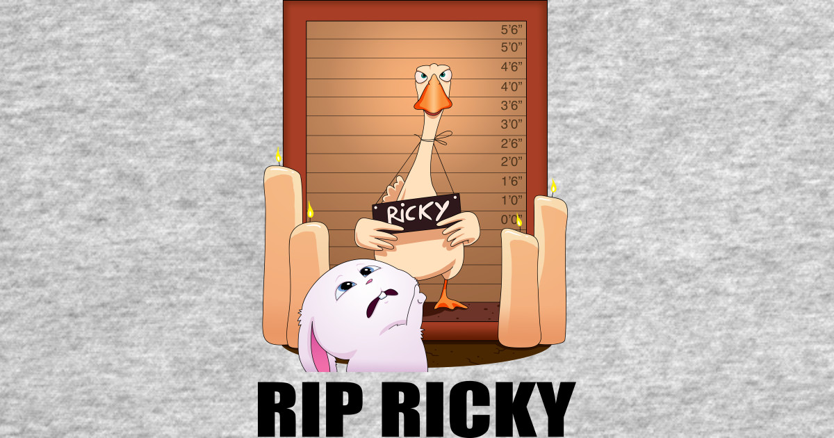 RIP Ricky - Secret Life Of Pets - Hoodie | TeePublic