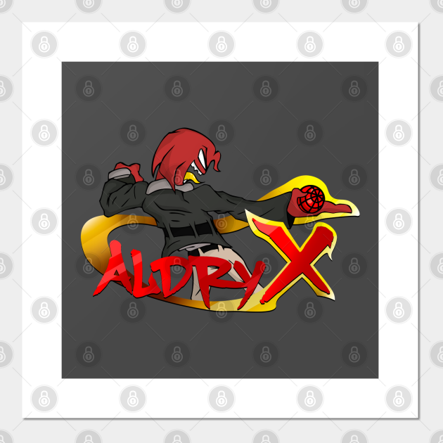 AldryX fnf mod character Graffiti - Aldryx Brother Agoti Fnf - Posters ...