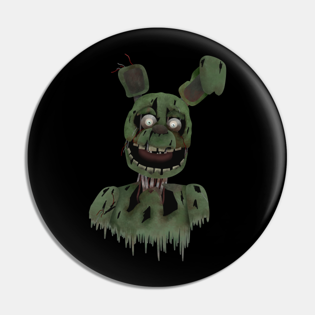 FNAF Springtrap - Five Nights At Freddys - Pin | TeePublic
