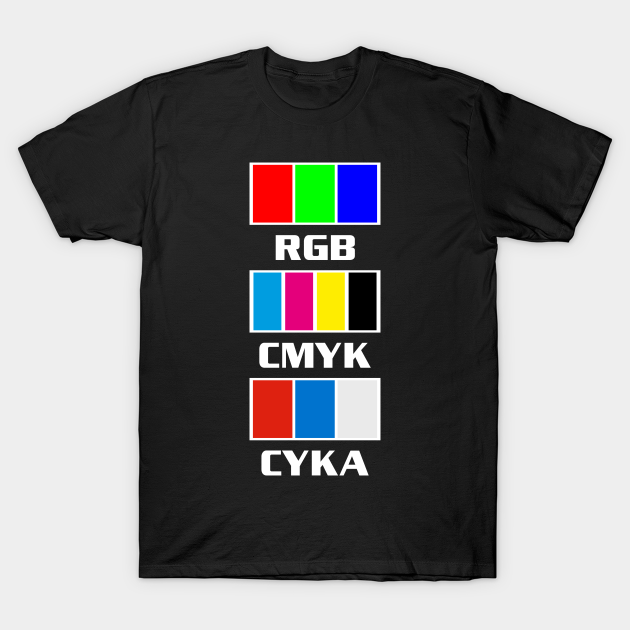 RGB CMYK CYKA BLYAT сука блять memes With Russian flag bloc gift mechs ...