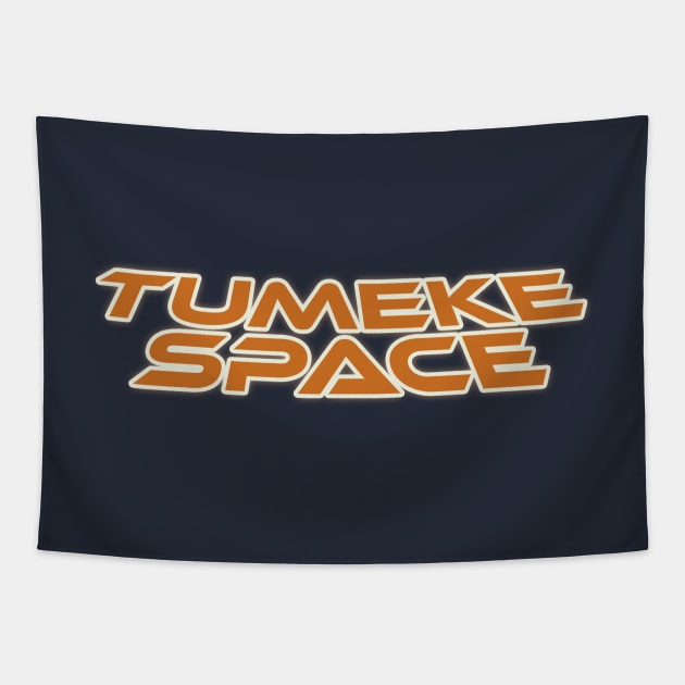 Tumeke Space Logo - The Barefoot Bandits - Tapestry | TeePublic