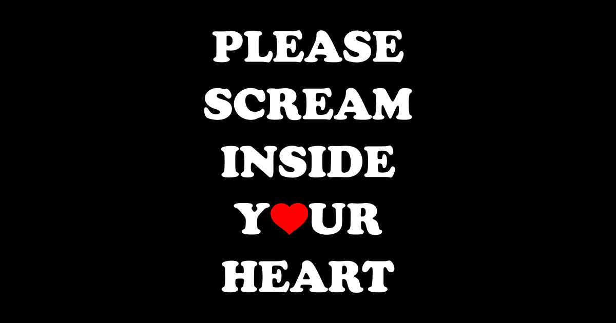 Scream Inside Your Heart - Theme Park - Posters and Art Prints | TeePublic