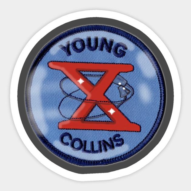 Gemini 10 Mission Patch - Nasa Moon Missions - Sticker | TeePublic