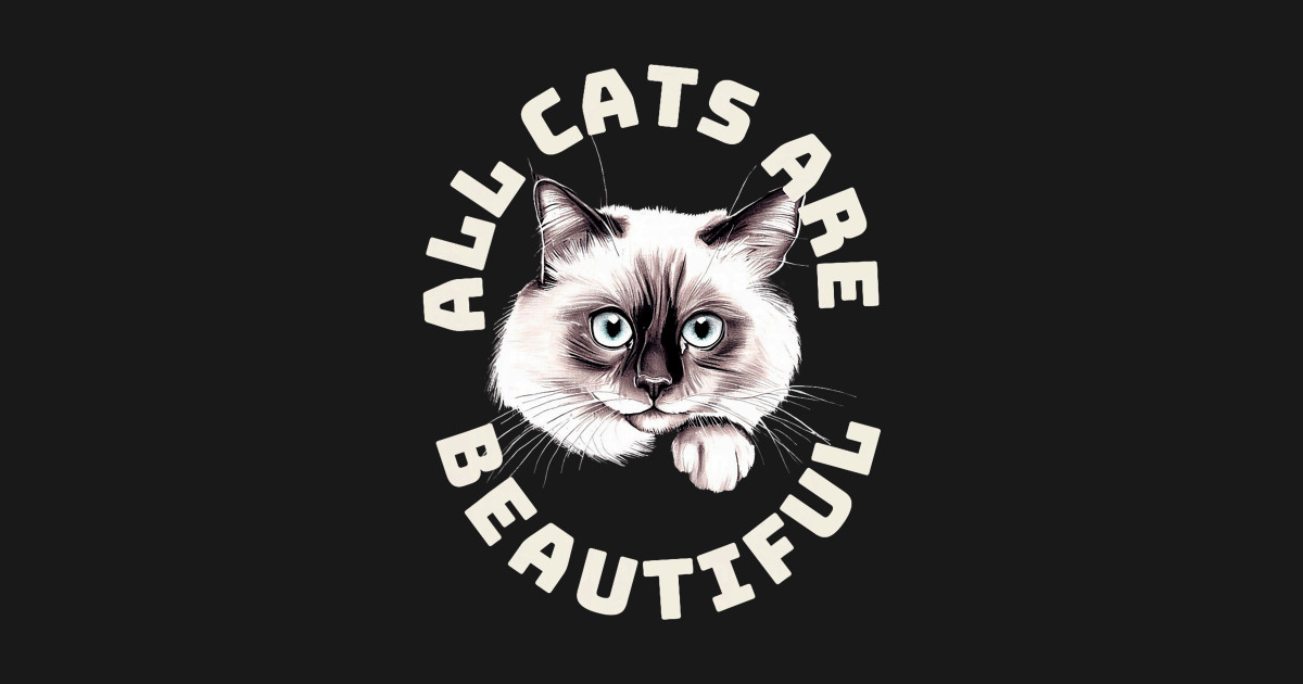 S2 Birman Cat (70) - Birman Cat - T-Shirt | TeePublic