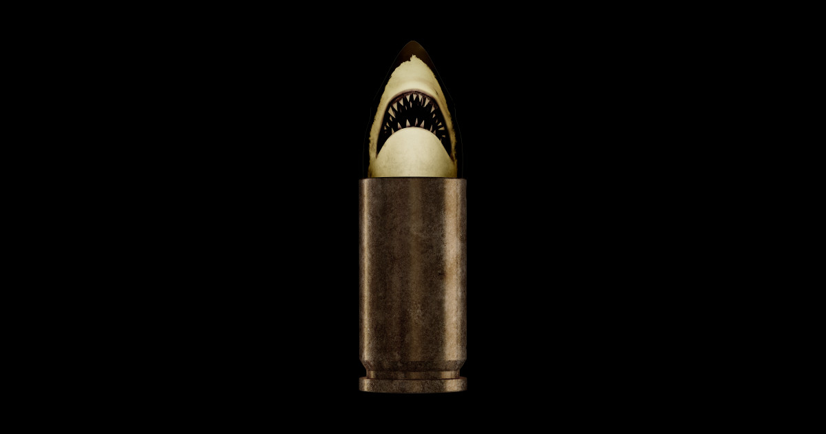 Shell Shark - Bullet - Posters and Art Prints | TeePublic