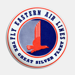 Eastern Airlines Vintage Logo Pins and Buttons for Sale | TeePublic