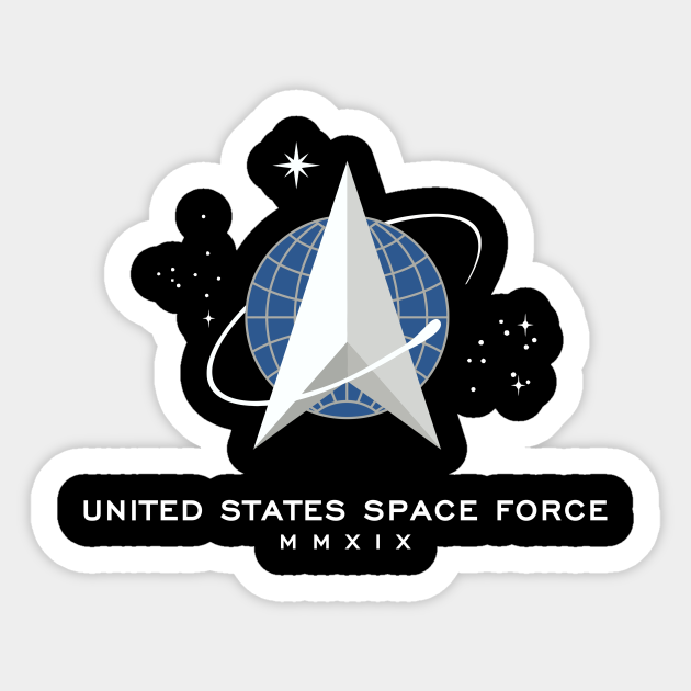 Space Force Logo - Space Force - Sticker | TeePublic