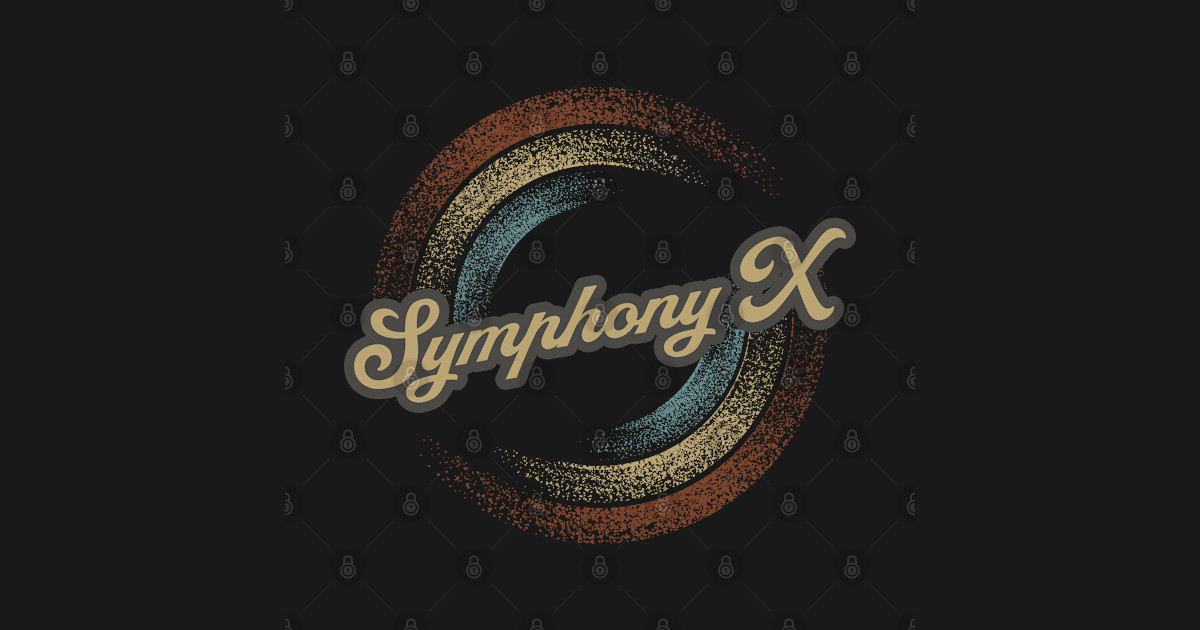 Symphony X Circular Fade - Musician - T-Shirt | TeePublic