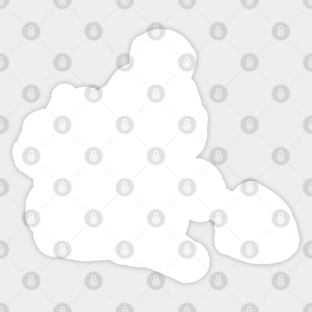 Molediver Thumbs Up (white) - Tft - Sticker | TeePublic