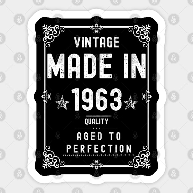 Vintage Made in 1963 Quality Aged to Perfection - Made In 1963 ...