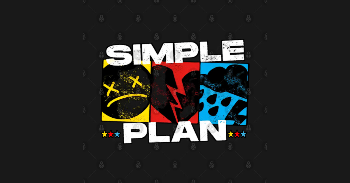 simple - Simple Plan - T-Shirt | TeePublic