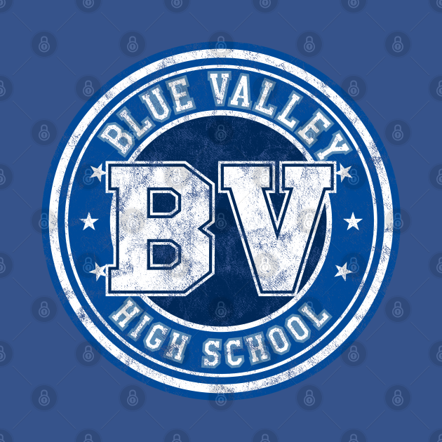Blue Valley High School (Worn) - Blue Valley High School - T-Shirt ...