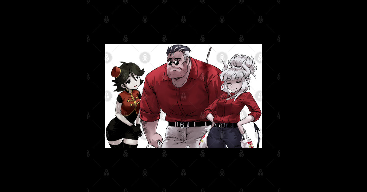 descent - Helltaker - Sticker | TeePublic