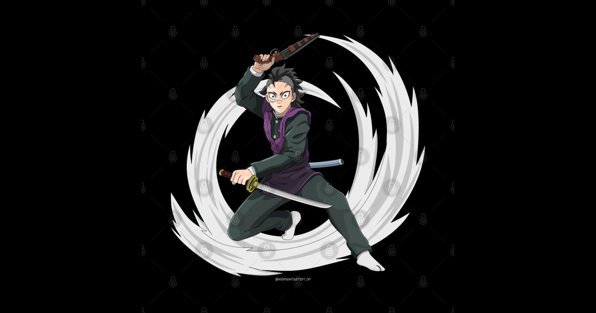 Slayer Gun Master - Genya Shinazugawa - Sticker | TeePublic