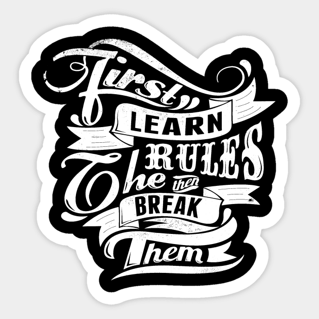 break the rules ideas