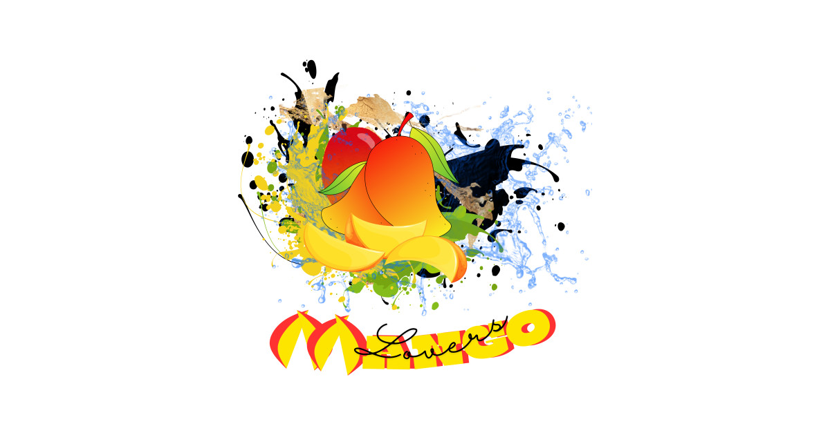 Mango Madness: Tropical Splash of Color - Mango Lover Gift - T-Shirt ...
