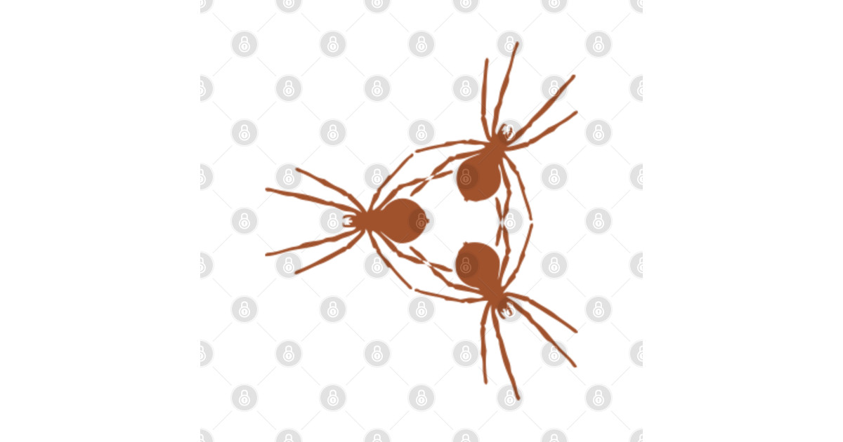 The three spiders - Spider - T-Shirt | TeePublic