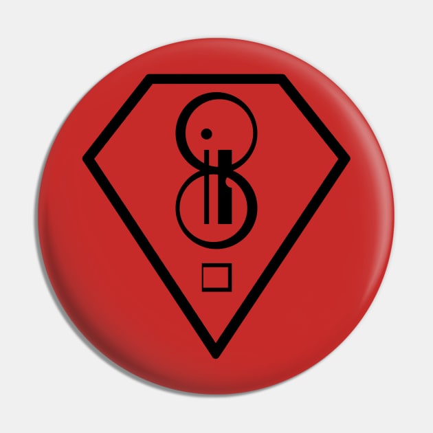 Smallville Kryptonian Symbol of Journey - Smallville - Pin | TeePublic