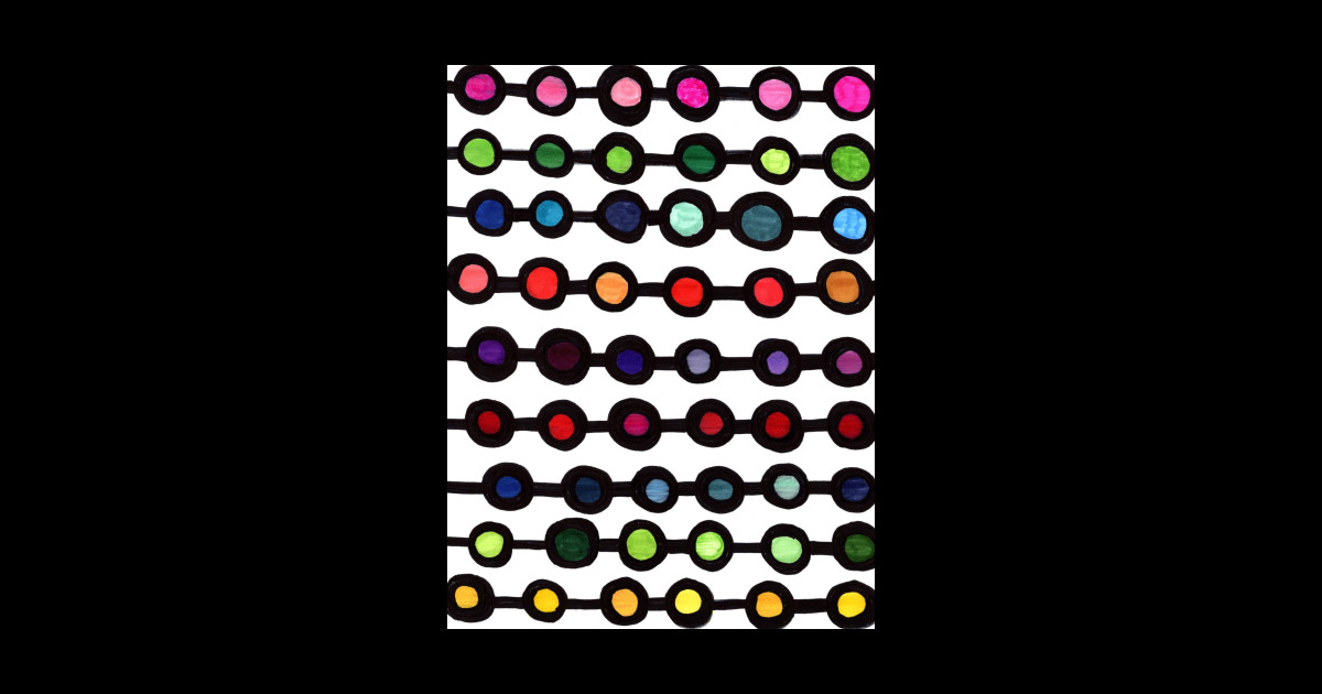 Rainbow Abacus Gone Wild - Abacus - Sticker | TeePublic