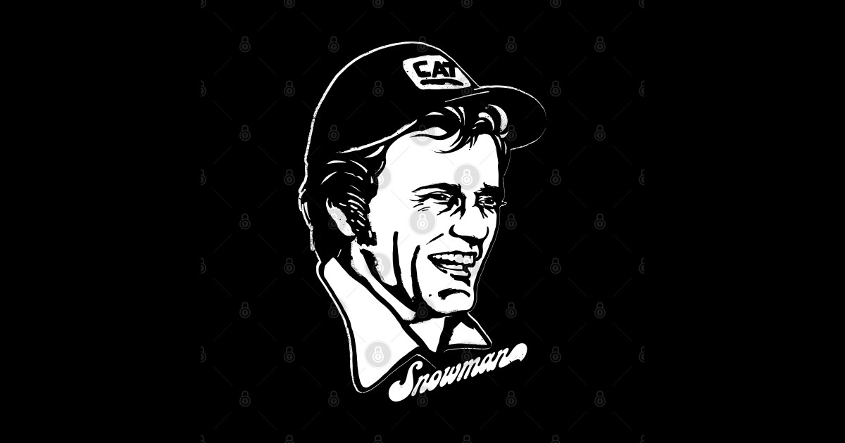 Snowman - Smokey & The Bandit - Snowman - Sticker | TeePublic