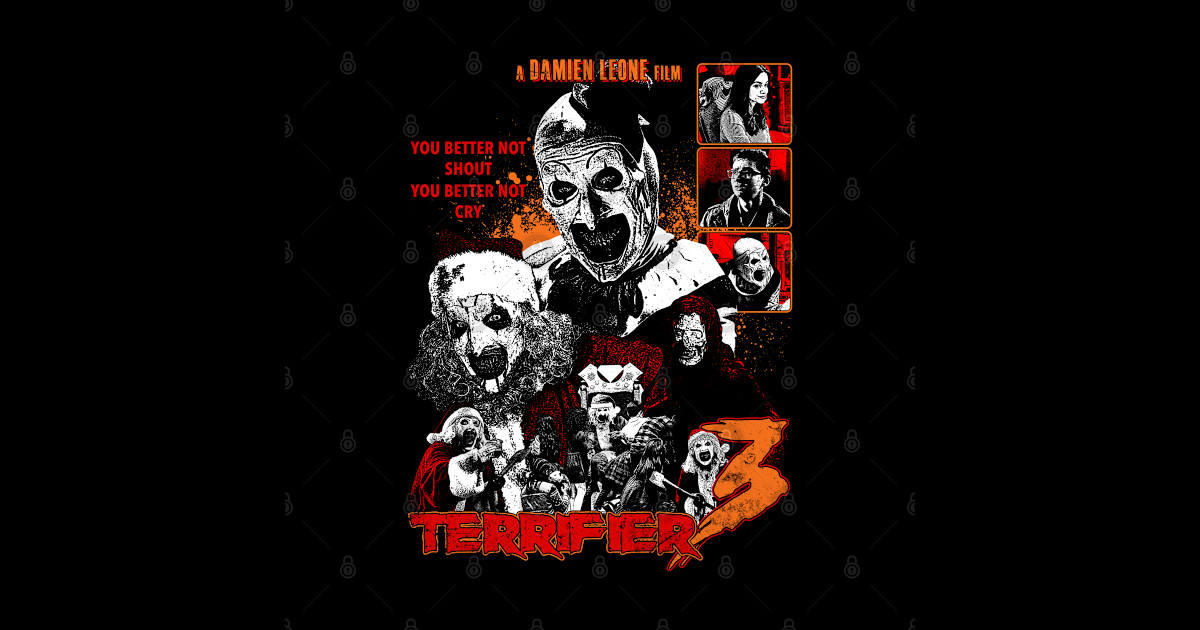 Terrifier 3 Movie - Terrifier 3 - Sticker | TeePublic