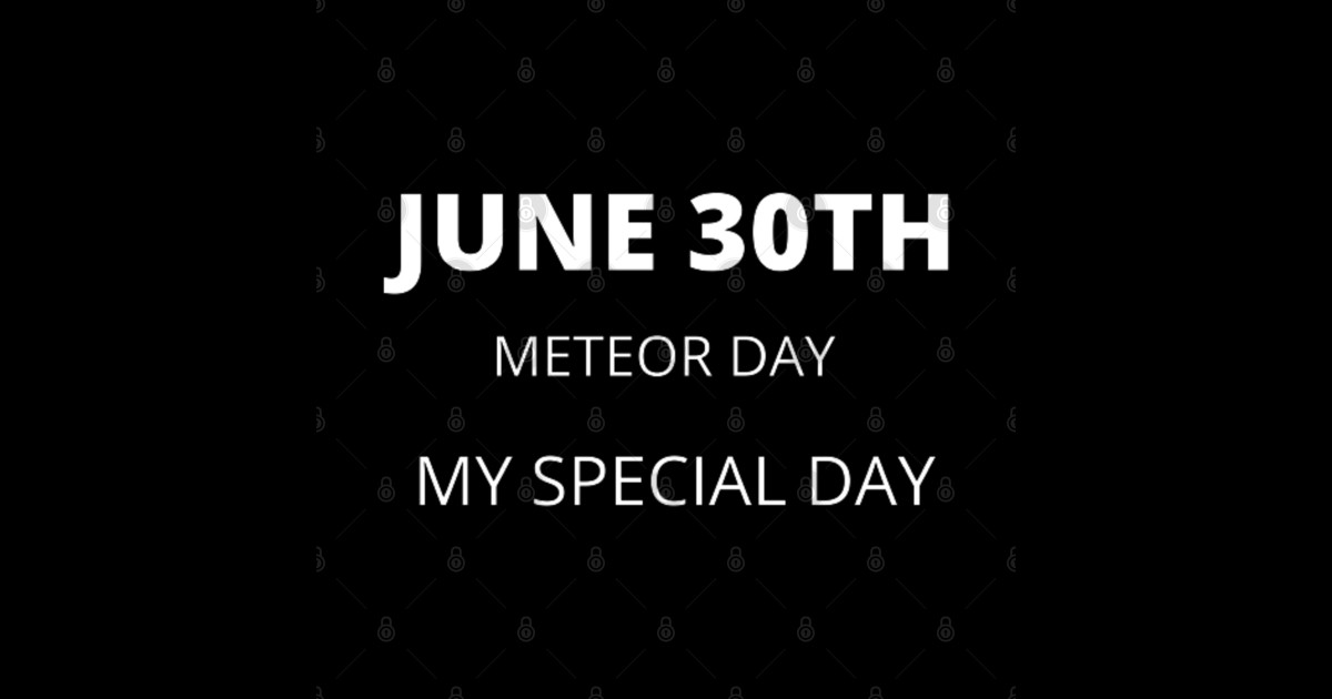 June 30th birthday, special day and the other holidays of the day ...