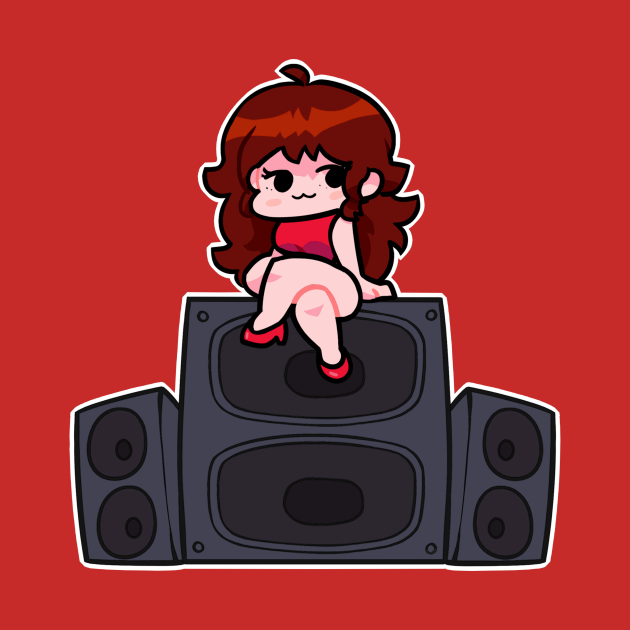 FNF girlfriend - Friday Night Funkin - T-Shirt | TeePublic