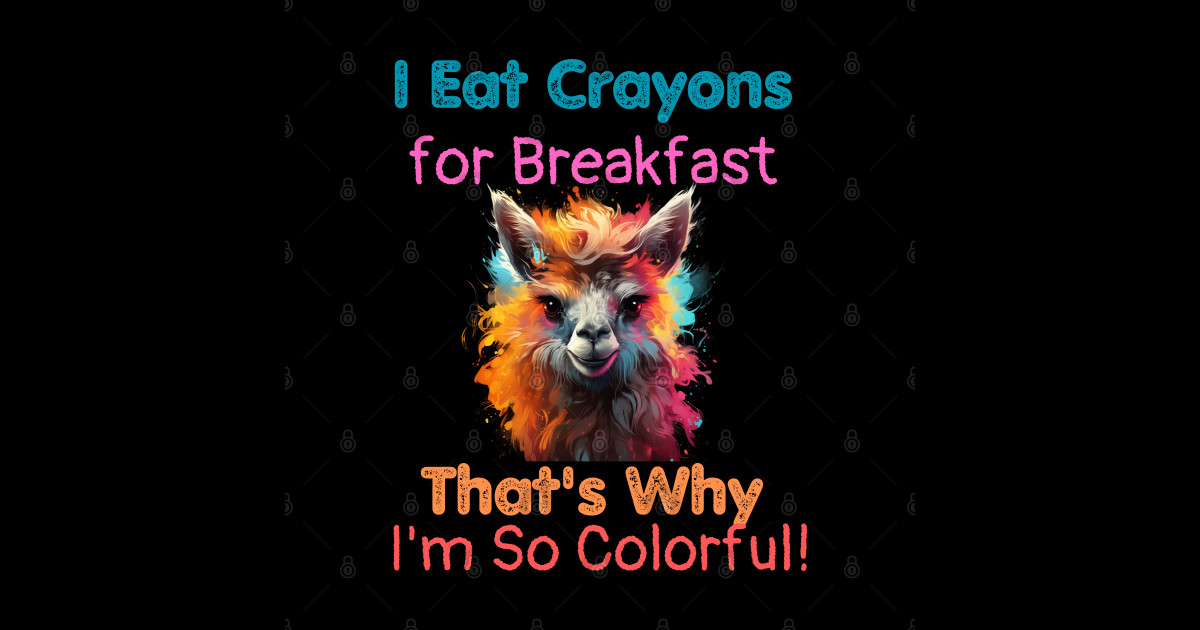 Crayon Eater - Crayon Eater - Sticker | TeePublic