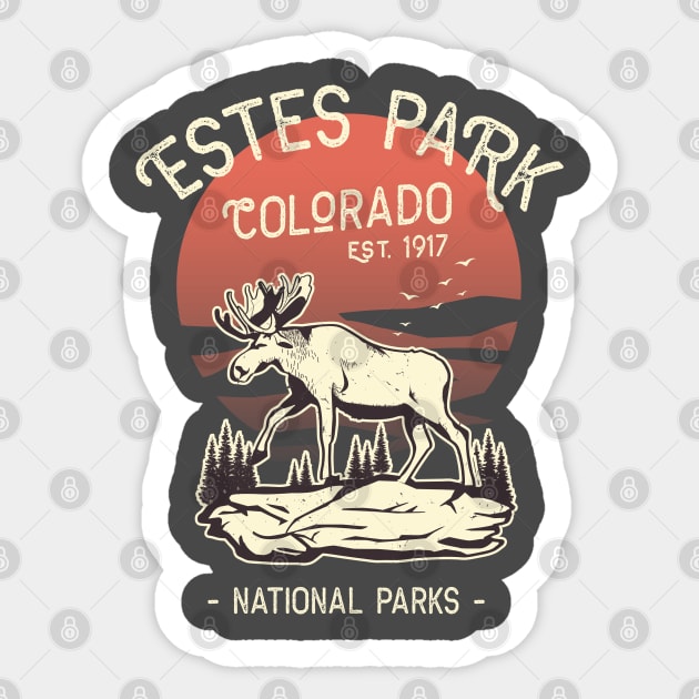 Estes Park Colorado National Park Moose Sunset - Estes Park Colorado ...