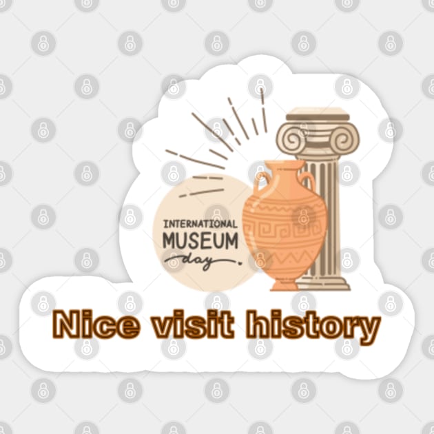 pottery museum - Pottery Museum - Sticker | TeePublic