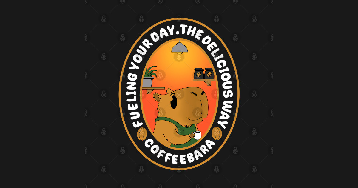 Coffeebara : Fueling Your Day, The Delicious Way - Coffeebara - T-Shirt | TeePublic