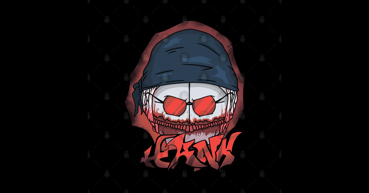 Madness combat Antipathy hank head graffiti - Hank - Pin | TeePublic