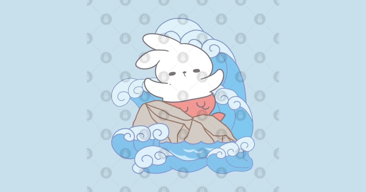 Little bunny mermaid, Merbunny Part of your world - Kawaii Cute Rabbit ...