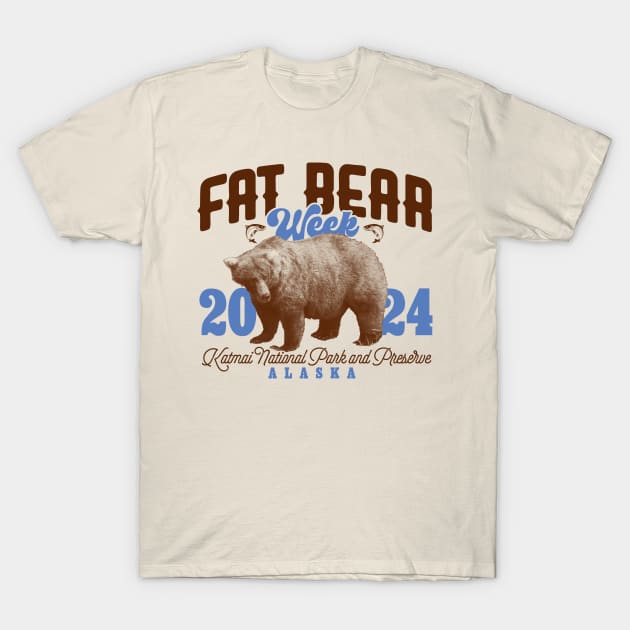 Fat Bear Week 2024 - Fat Bear Week - T-Shirt | TeePublic