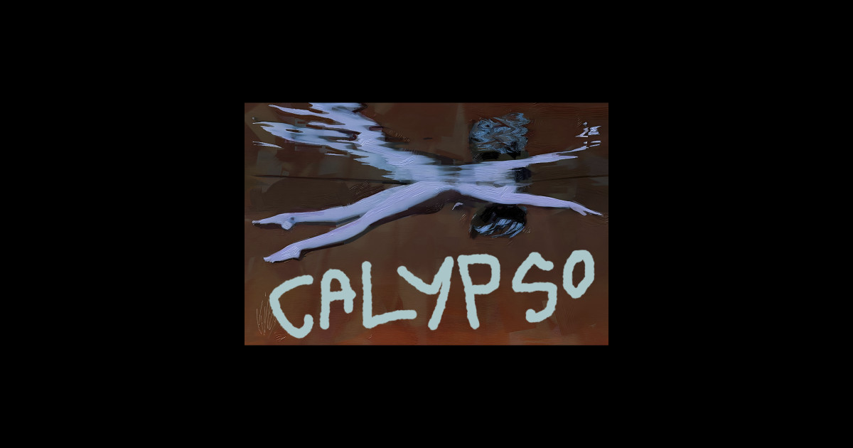 Calypso - Ocean Nymph - Surreal Art - Sticker | TeePublic