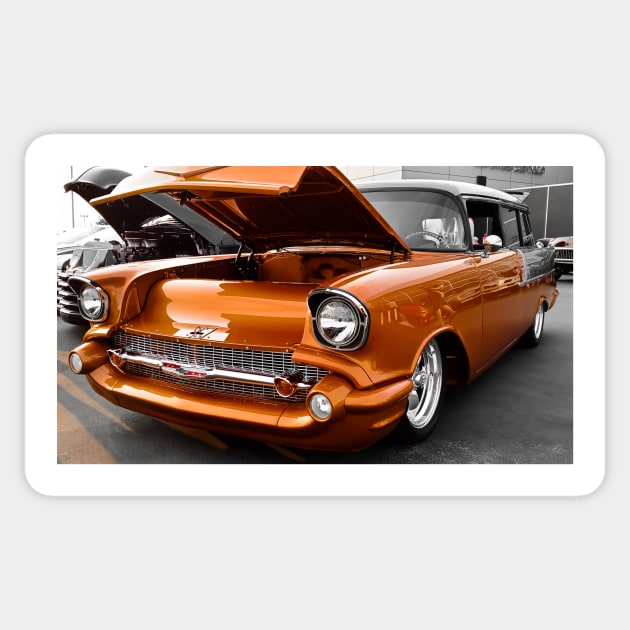 57 Chevy Nomad - Chevrolet - Sticker | TeePublic
