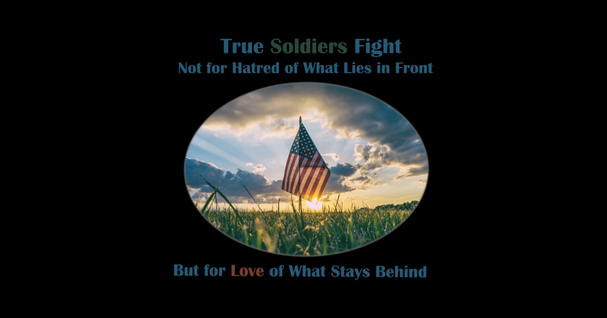 True Soldiers - American Soldier - Tapestry | TeePublic