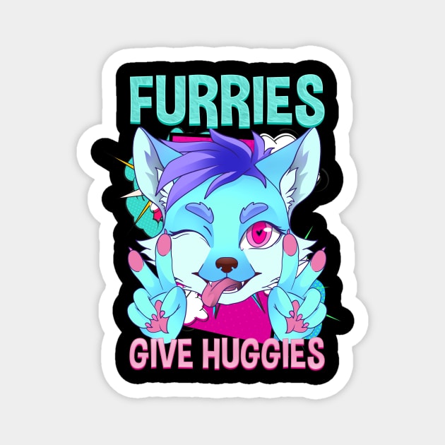 Furries give Huggies I Furry Fandom I Cosplay - Fursuit - Magnet ...