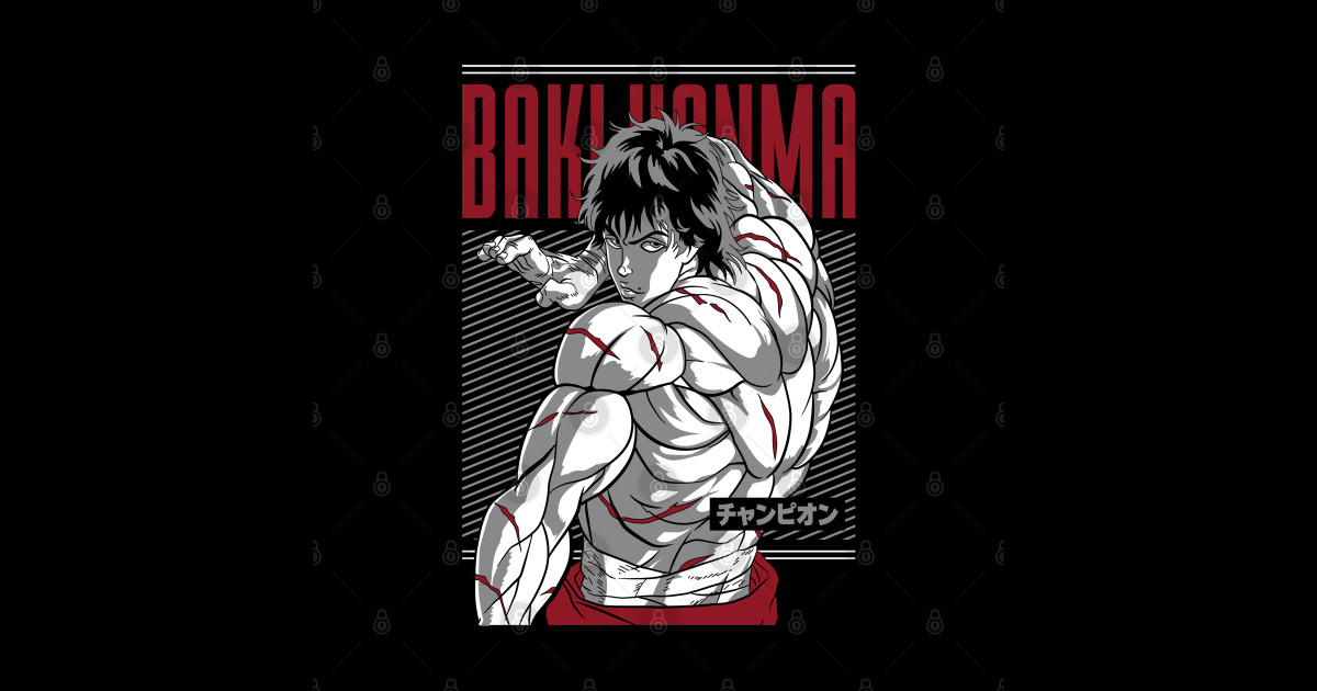 Baki Hanma - Baki The Grappler - Baki Hanma - Sticker | TeePublic