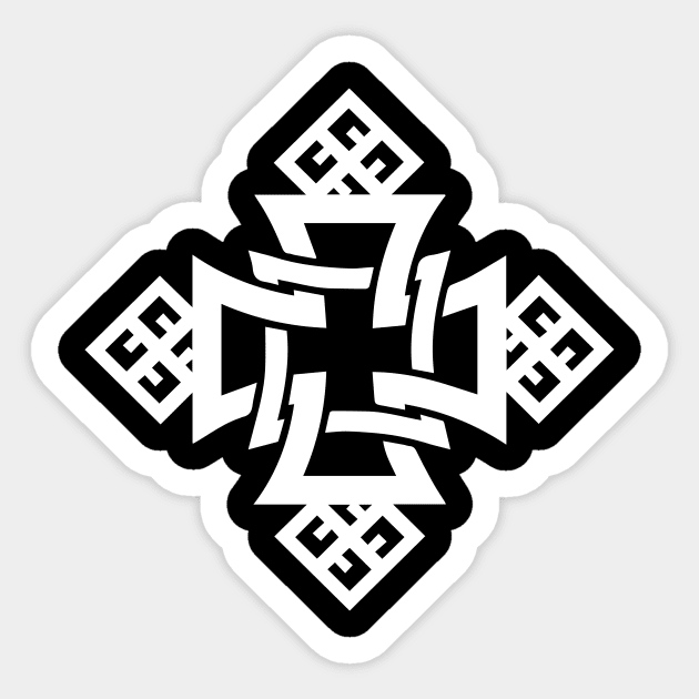 Ethiopian Meskel Design - Ethiopian - Sticker | TeePublic