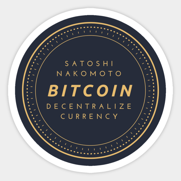 BTC Club - Bitcoin - Sticker | TeePublic