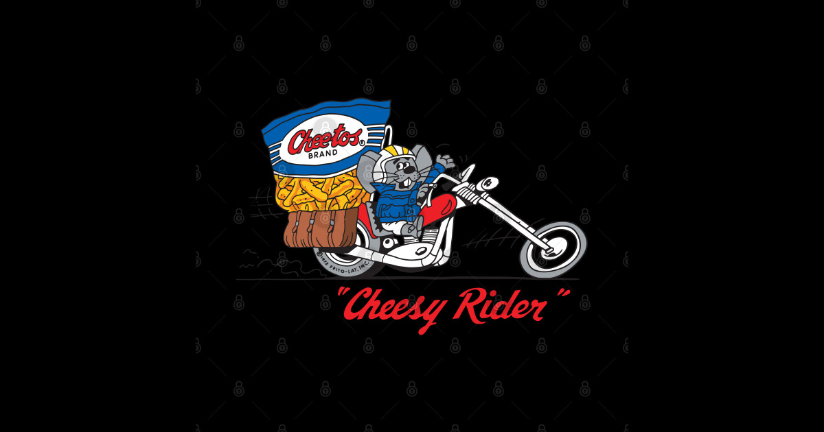 Cheetos - Cheesy Rider - Cheetos - T-Shirt | TeePublic