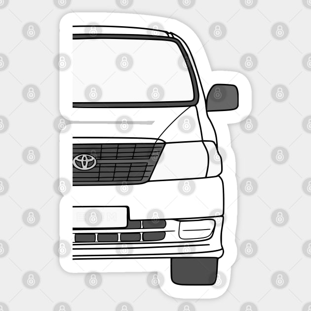 Sticker Design For Toyota Hiace at Nancy Spradlin blog