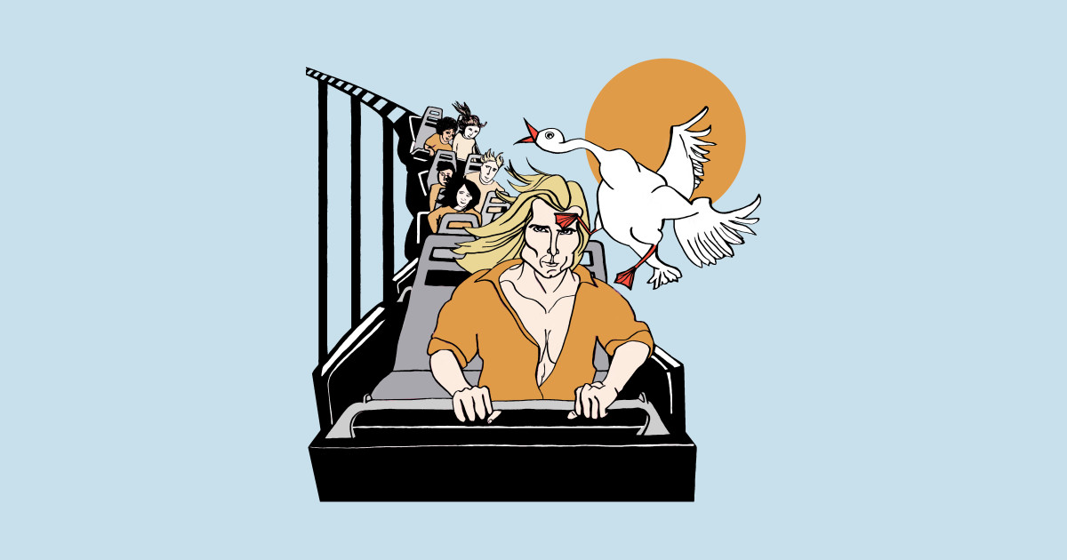 Fabio Gets Goosed - Pop Culture - T-Shirt | TeePublic